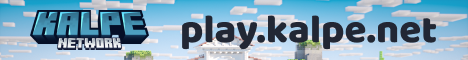 Kalpe (US) - The #1 Minecraft server's details, IP, vote link, and more